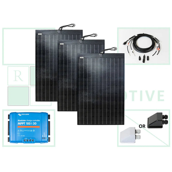 450W Semi-Flexible Solar Panel Kit for Off-Grid Power Solutions – Rayne ...