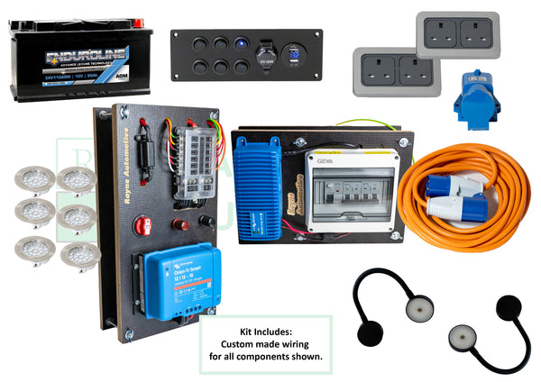 Pre-wired Camper electrical power boards starter pack – Rayne Automotive