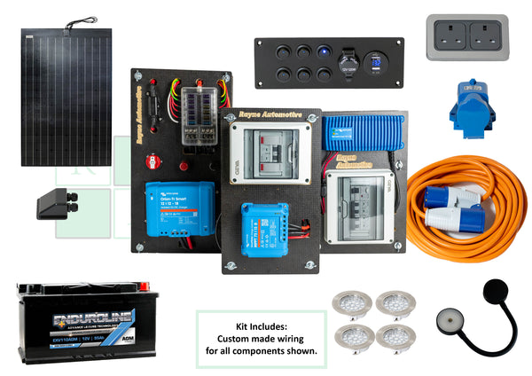 Pre-wired Camper electrical power boards starter pack – Rayne Automotive
