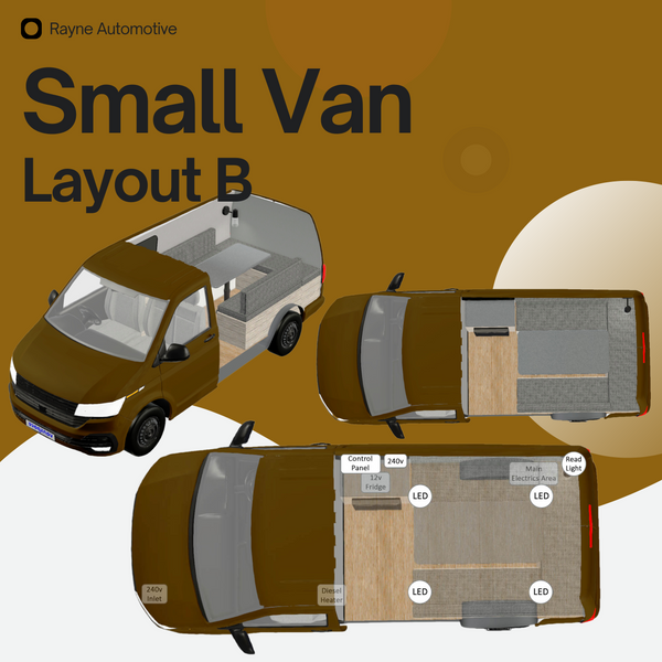 Camper van electrics starter Pack for Small Van - induction Cooking ...