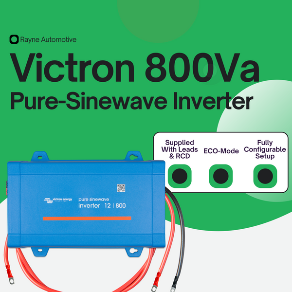 800Va Pure Sine Wave Inverter with Leads - Victron Energy – Rayne ...